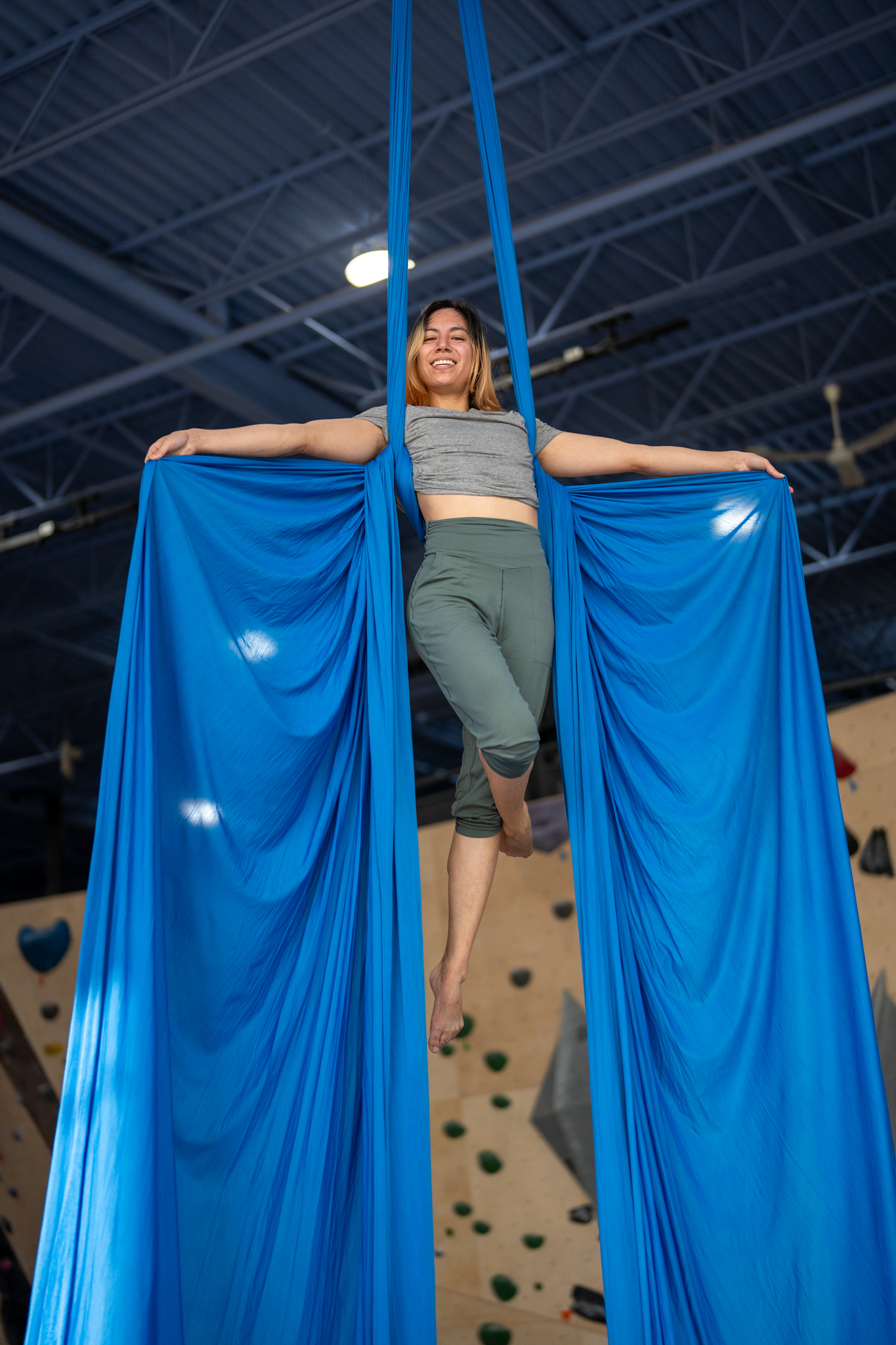 Aerial Silks (16+) - Grand River Rocks Climbing Gym