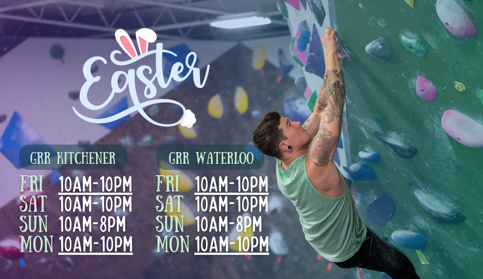 Kitchener - Grand River Rocks Climbing Gym